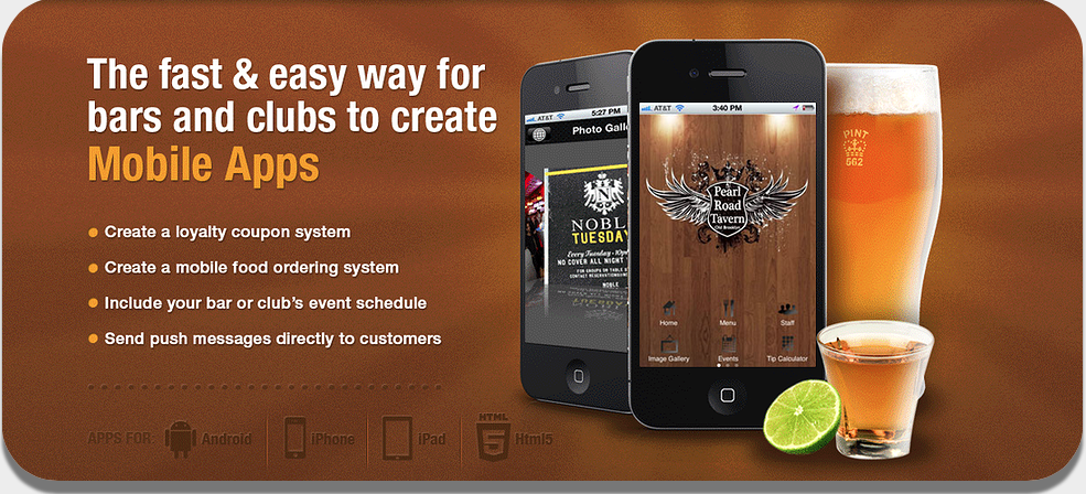 Mobile Apps for Bars and Clubs – Move Out Of The Office